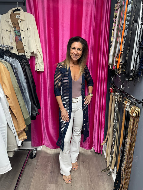 Coco Crochet Duster – HTB Boutique